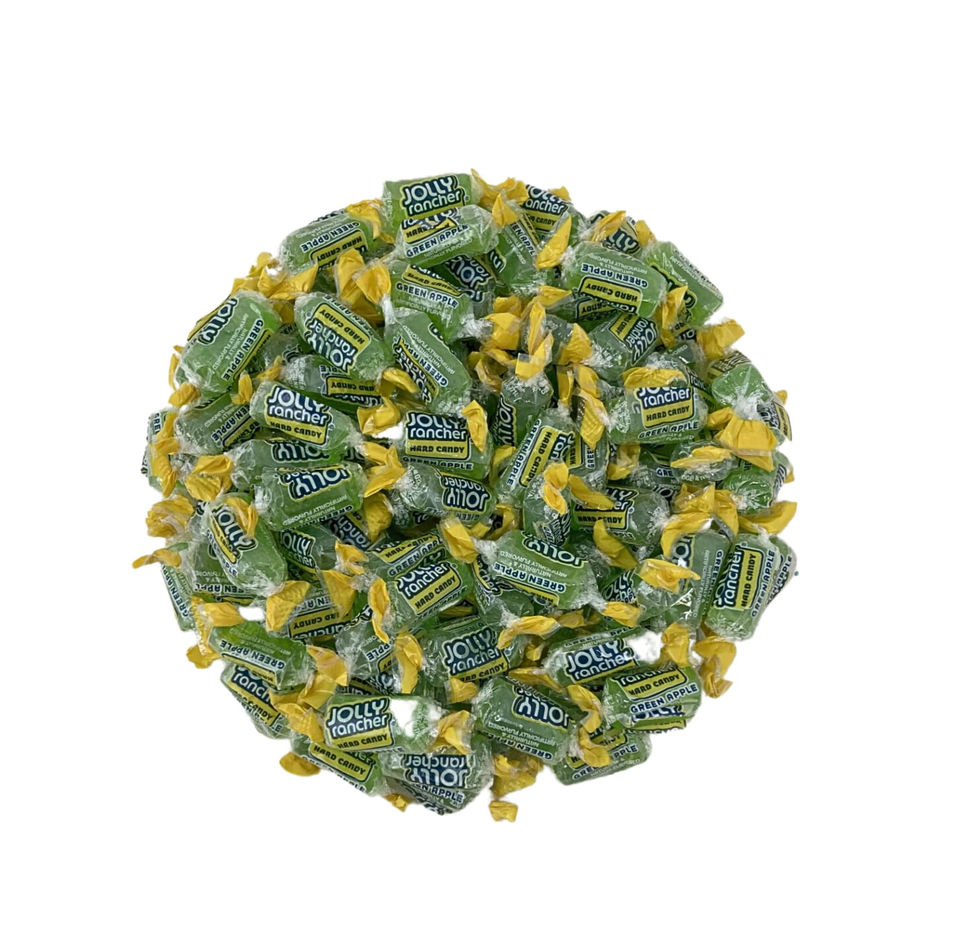 Jolly Ranchers Hard Candy 1.5lbs- All Green Apple Individually Wrapped ...