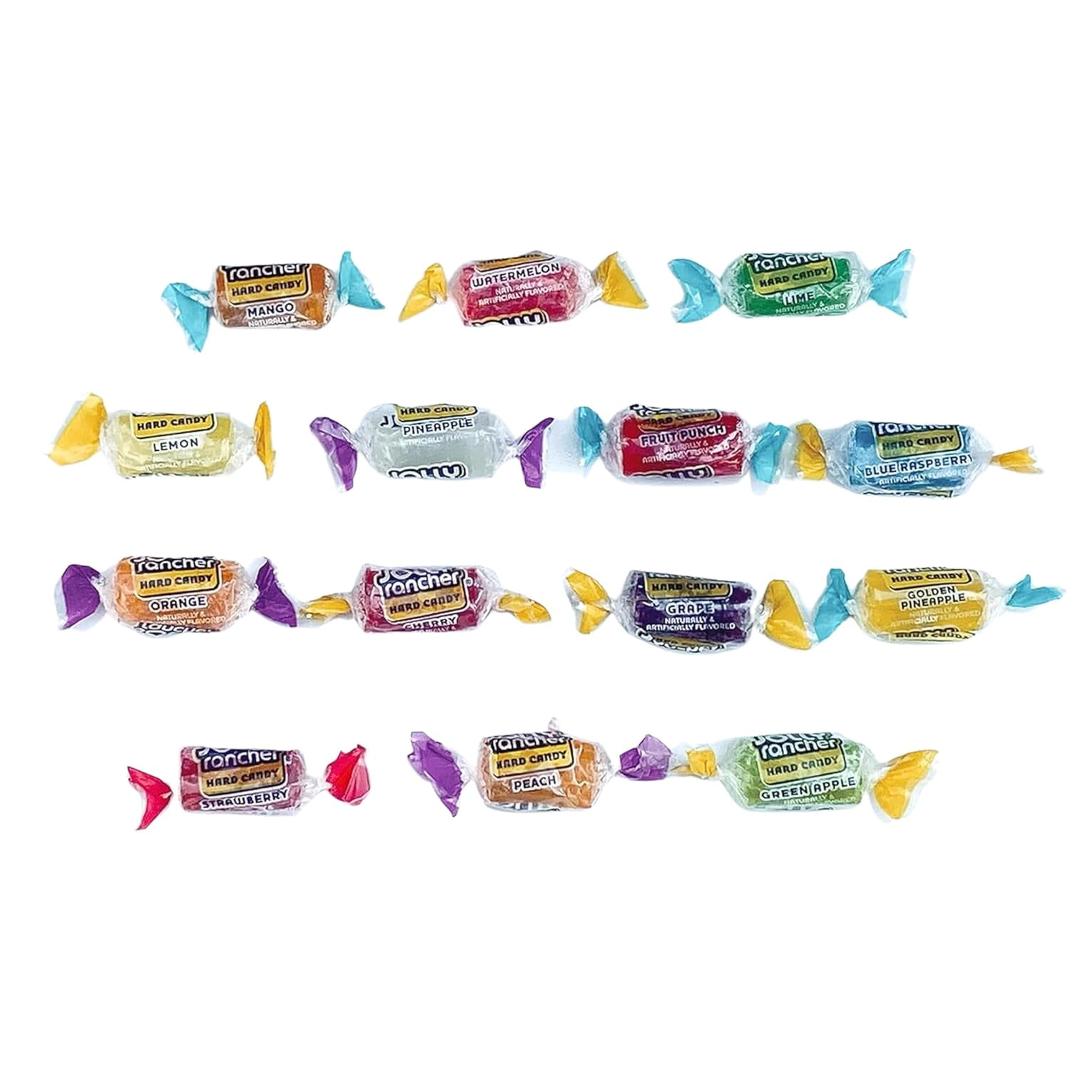 Jolly Ranchers Variety Pack Hard Candy, Fruit Assorted Flavors, 1 lb ...
