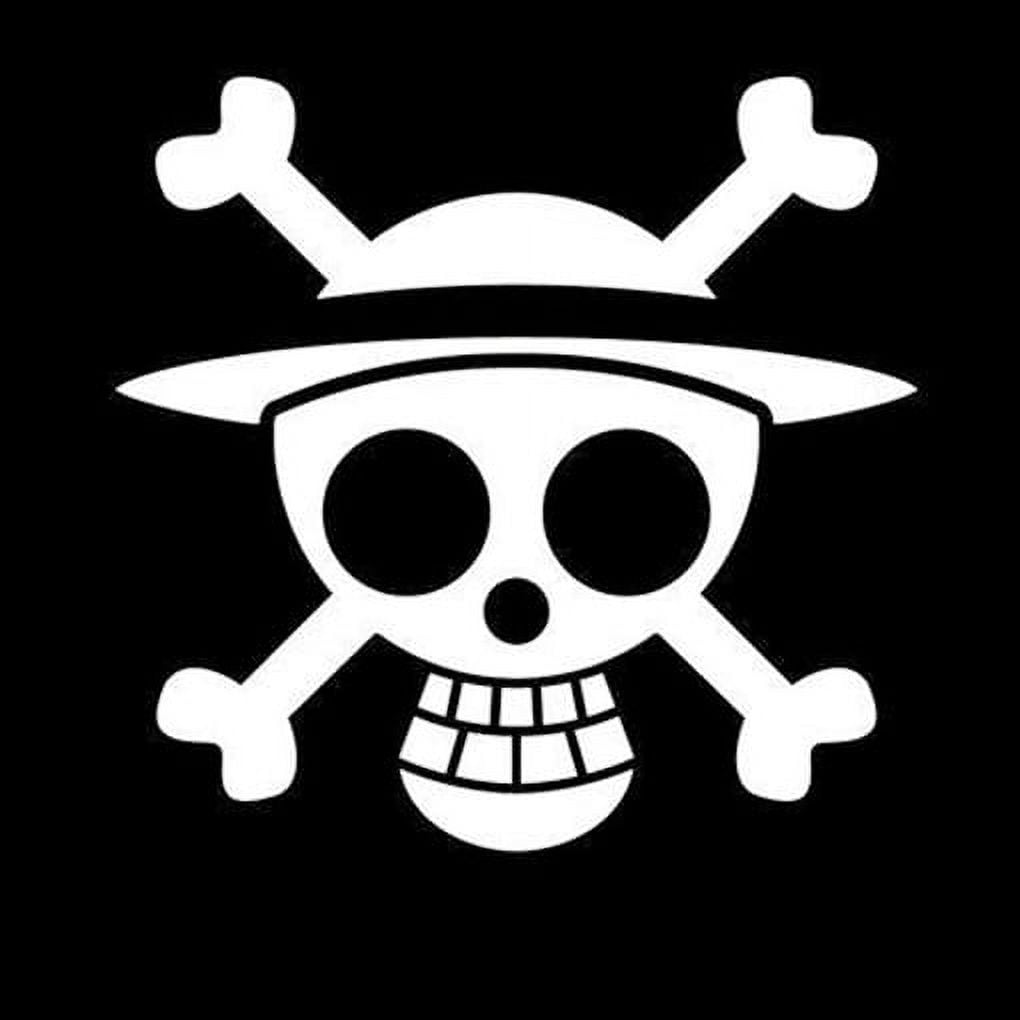 Straw Hat Pirates Logo Black And White