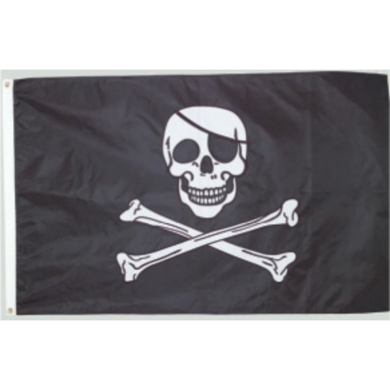 Pirate Flag Twitch Alerts, Animated Pirate Flag, Skull, Jolly Roger,