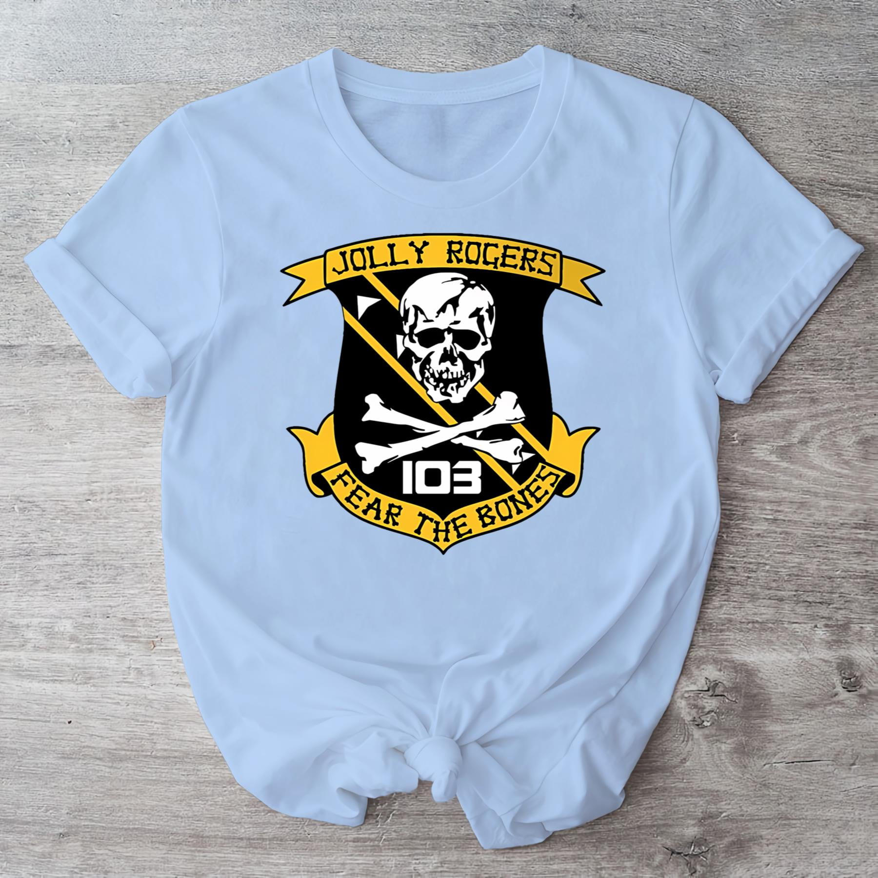 Jolly Rogers VF-103 Fear The Bones Shirt-TH41864 - Walmart.com