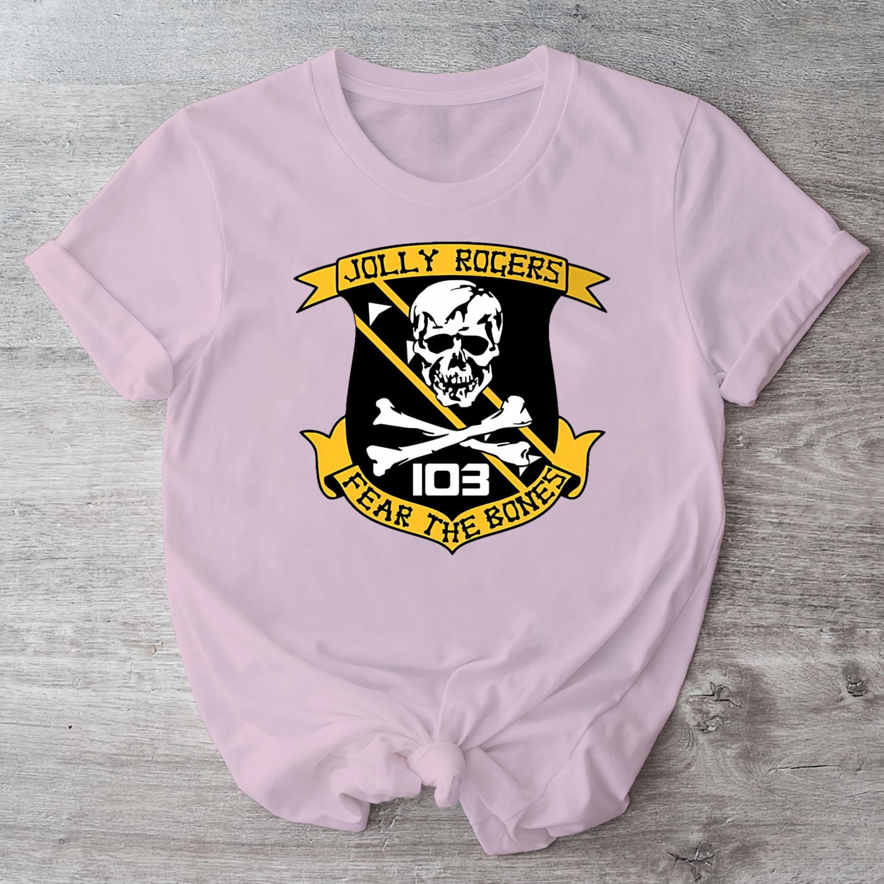 Jolly Rogers VF-103 Fear The Bones Shirt-TH41864 - Walmart.com