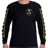 Jolly Rogers VF-84 Double Sided Long Sleeve Chevron Design Poly Blend ...