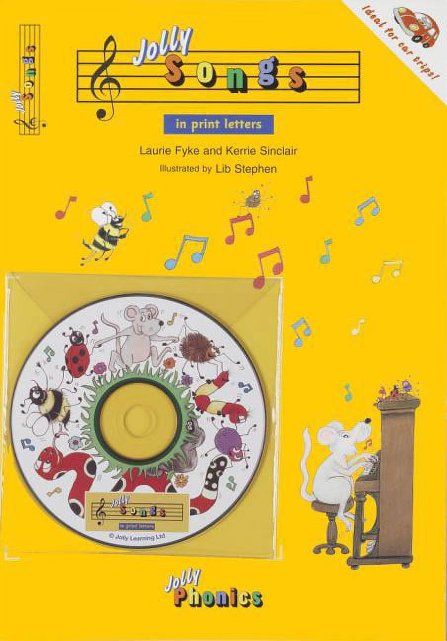 Jolly Songs: Book & CD in Print Letters (American English Edition ...
