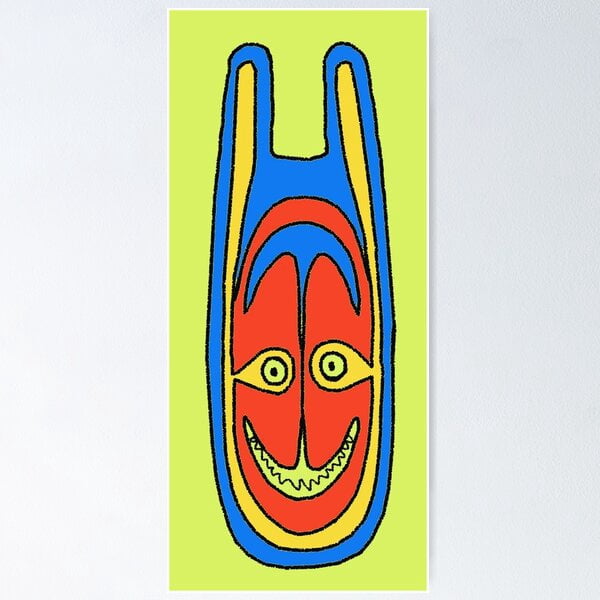 Jolly Spirit Poster Wall Art, Modern Wall Decor For Living Room Bedroom ...