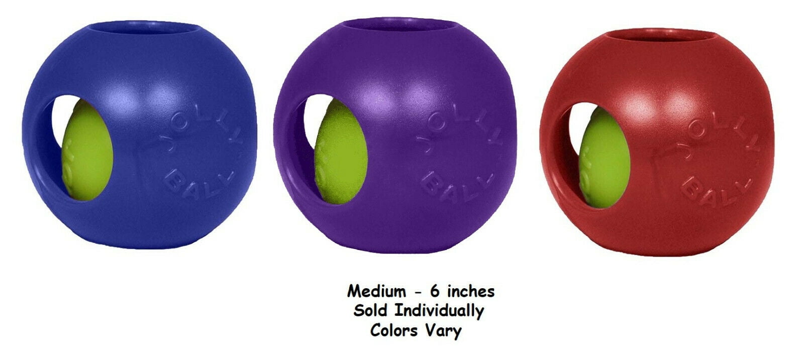 Jolly Teaser Dog Toys Two Durable Joined Balls Floating Choose Size ...
