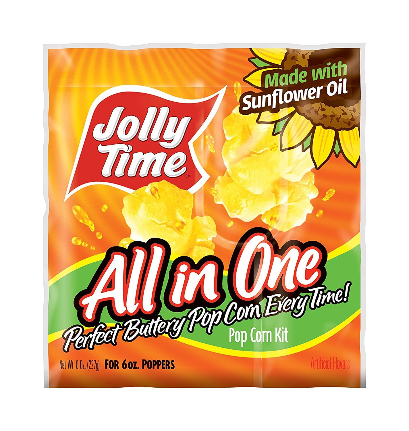 Jolly Time All-In-OneEGSC Popcorn Kits - Walmart.com