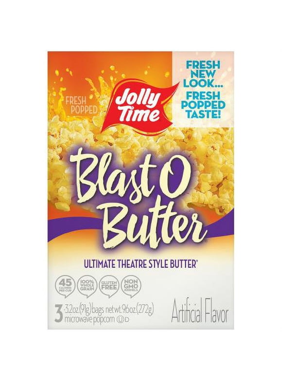 Jolly Time Microwave Popcorn - Walmart.com