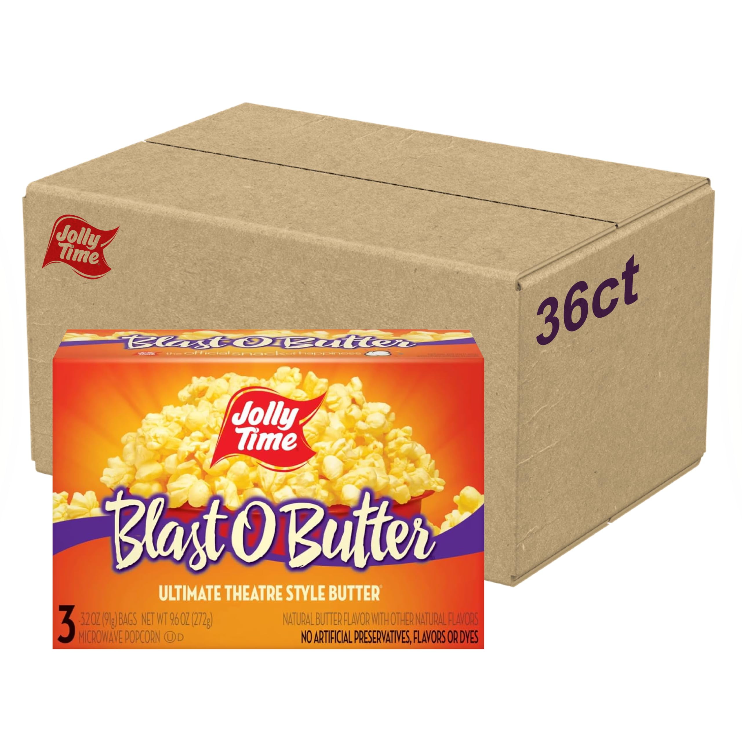 Jolly Time Blast O XEF1 Butter, Ultimate Movie Theater Butter Microwave ...