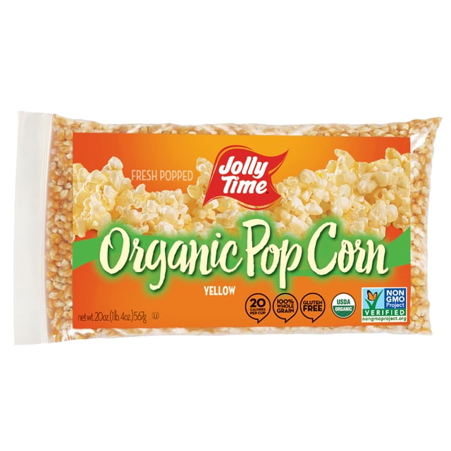 Jolly Time Organic Popcorn | Bulk popcorn for grocery retail - Walmart ...