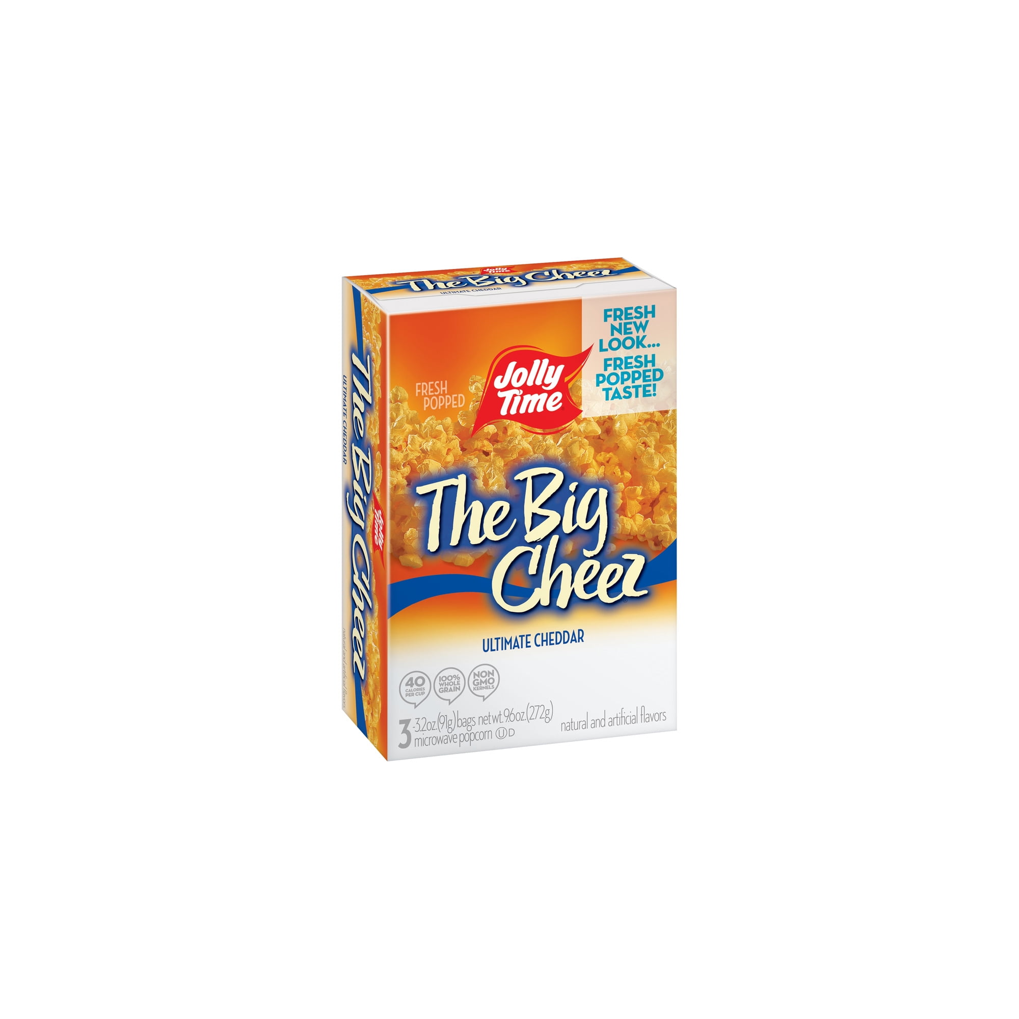 Jolly Time The Big Cheez Microwave Popcorn (Pack of 5) - Walmart.com