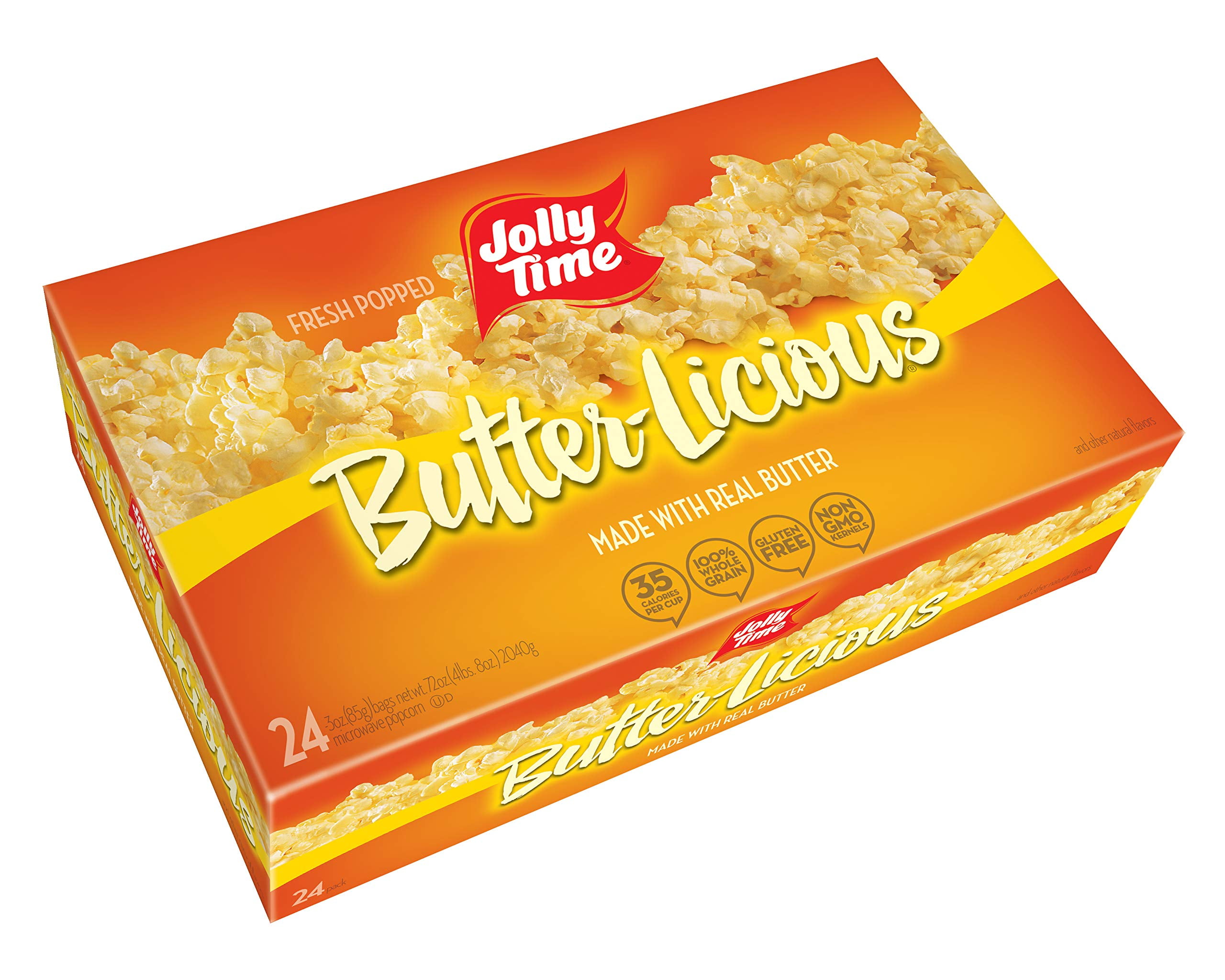 Jolly Time Value Pack DMF15 Butter-Licious, Original Buttery Microwave ...