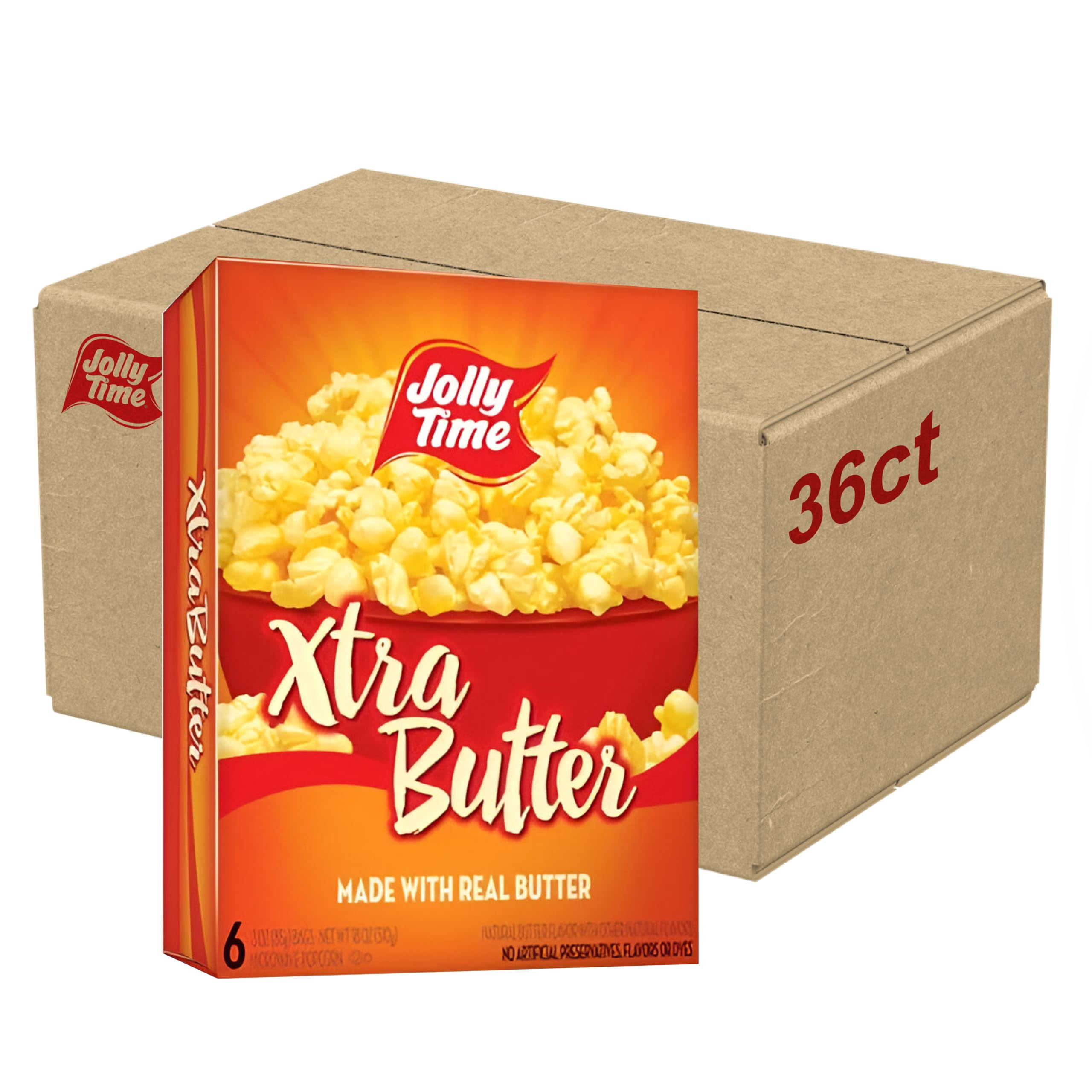 Jolly Time Xtra Butter, BCF26 Ultimate Movie Theater Butter Microwave ...