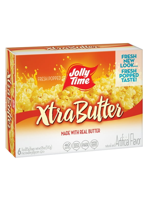 Jolly Time Microwave Popcorn - Walmart.com