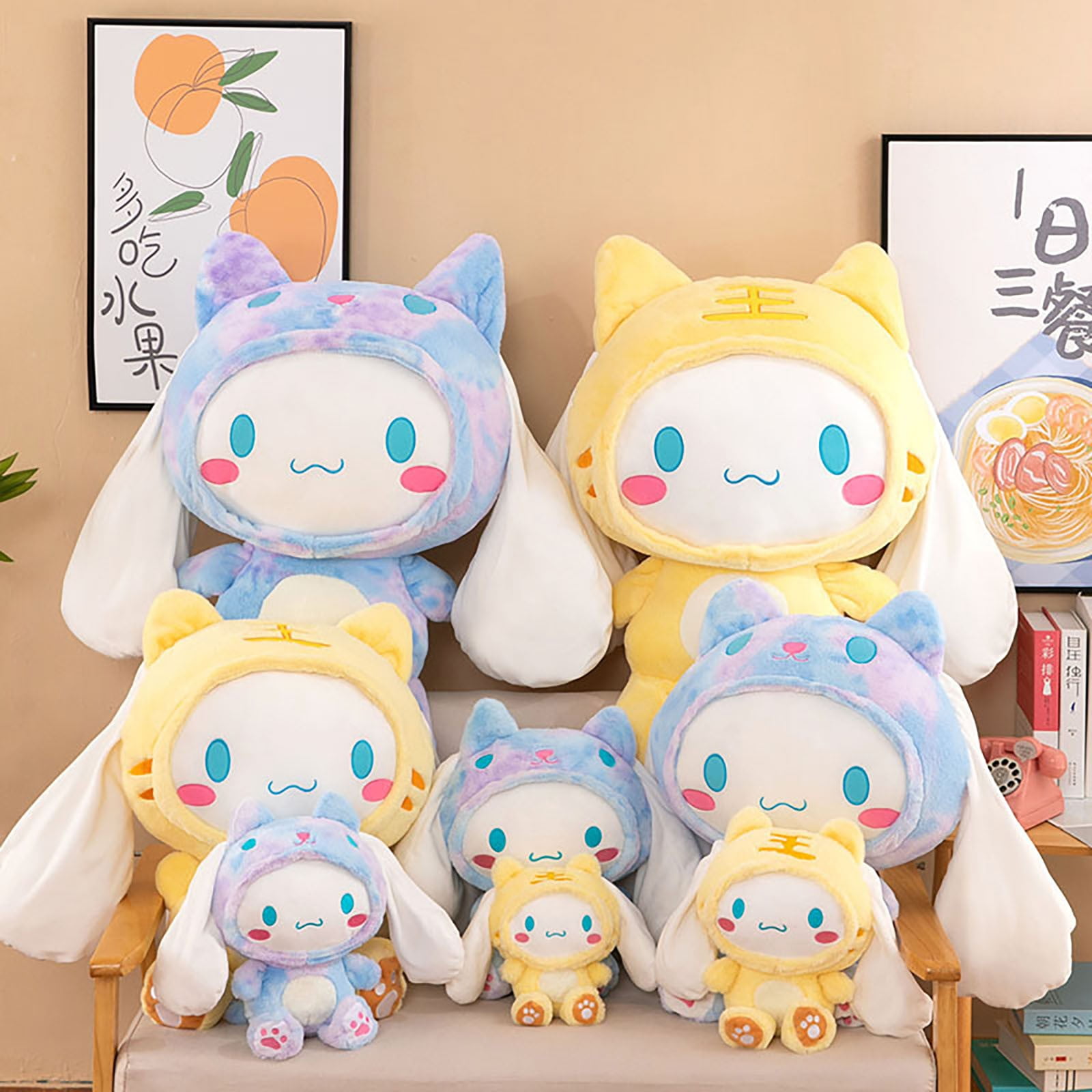 Jollyzo 10.6 inch Cinnamoroll Cross-Dressing Series Plushies, Soft and ...