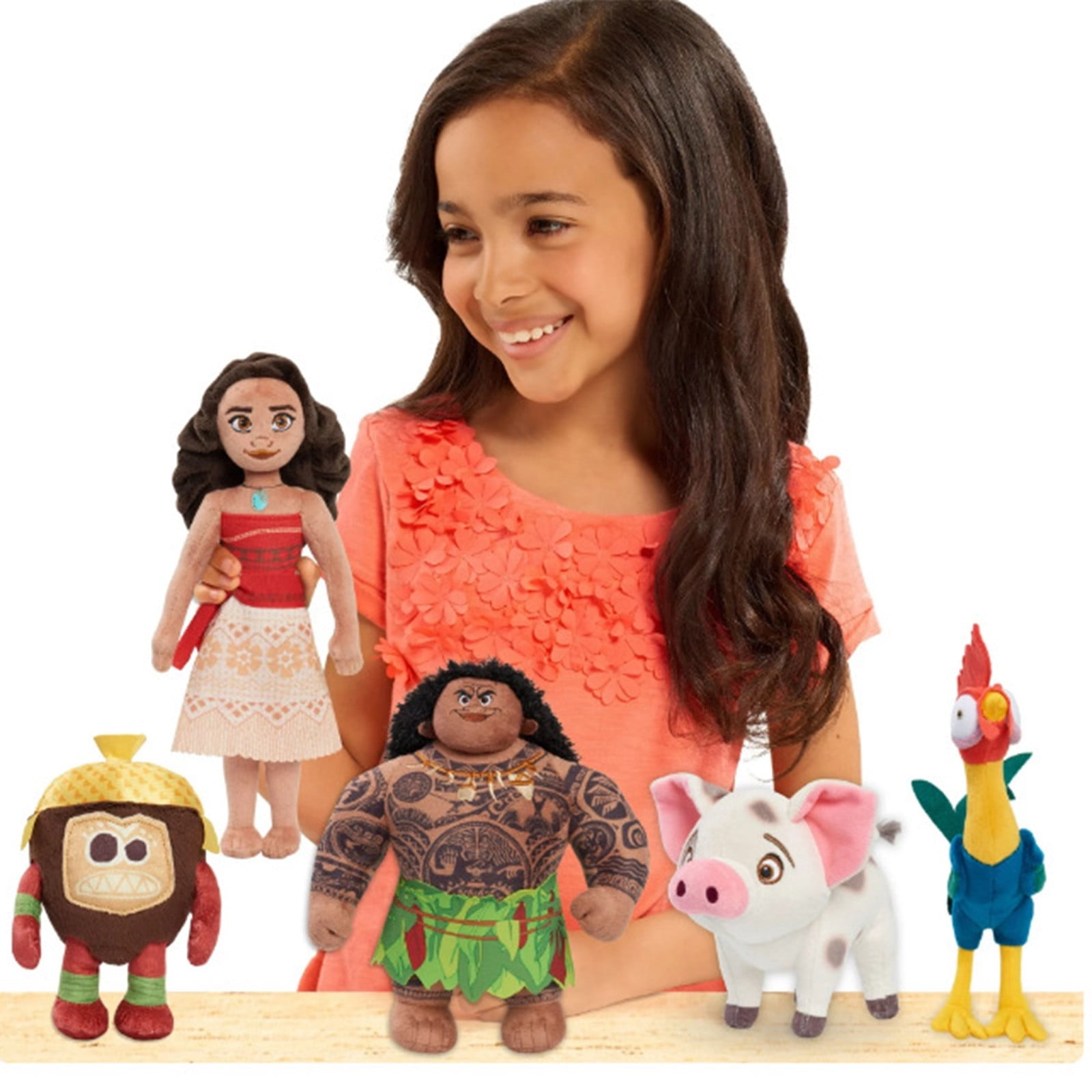 Jollyzo 11.8 inch Moana 2 - Pua Plush Toys, Moana 2 Stuffed Dolls ...