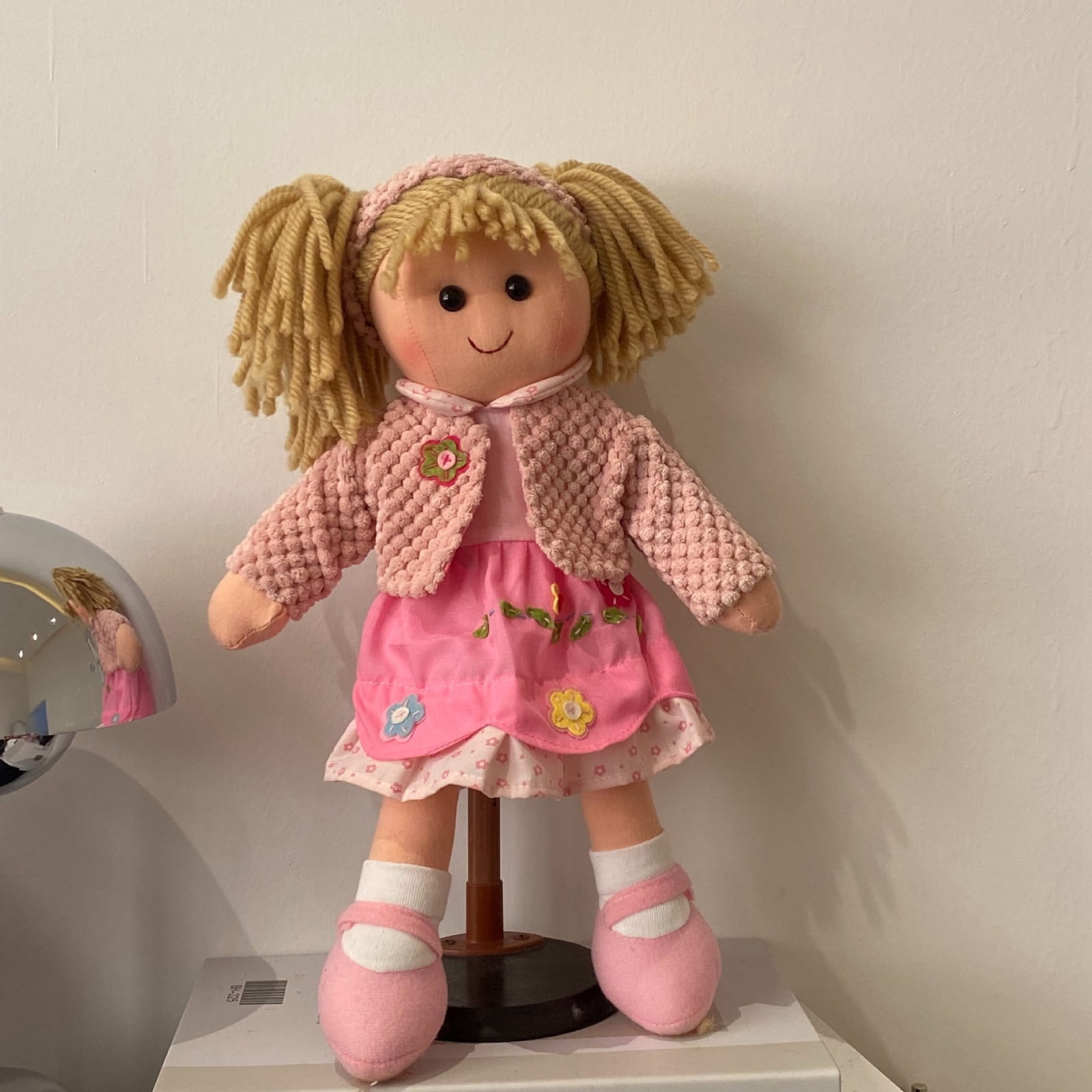 Jollyzo Bigjigs Toys Poppy Rag Dolls - 35cm Small Rag Doll for 1 Year ...