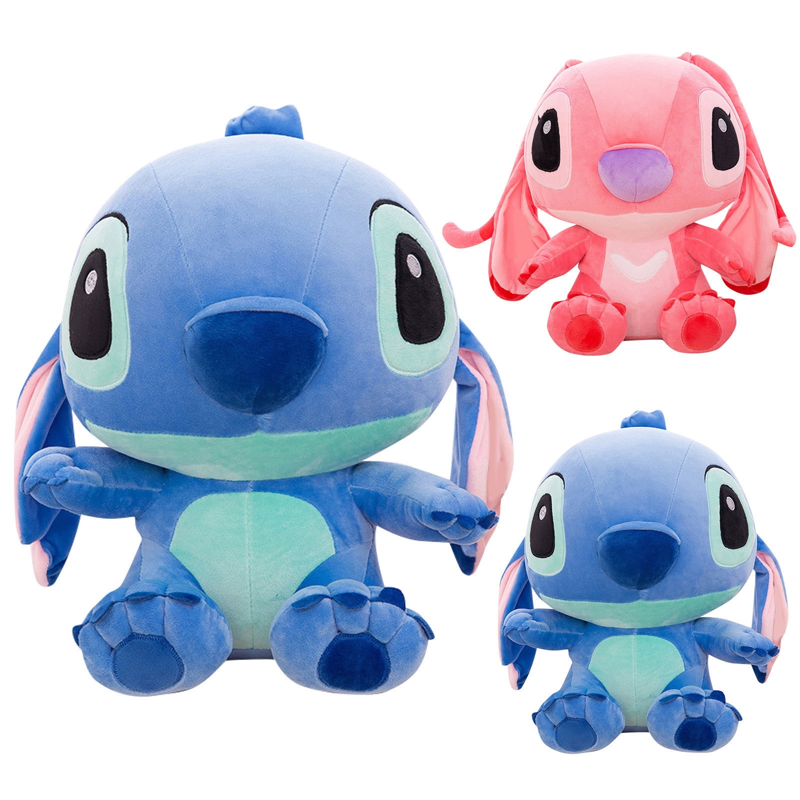 Jollyzo Lilo & Stitch - Angel Stuffed Animal Plush Toy, 18 inch - Soft ...