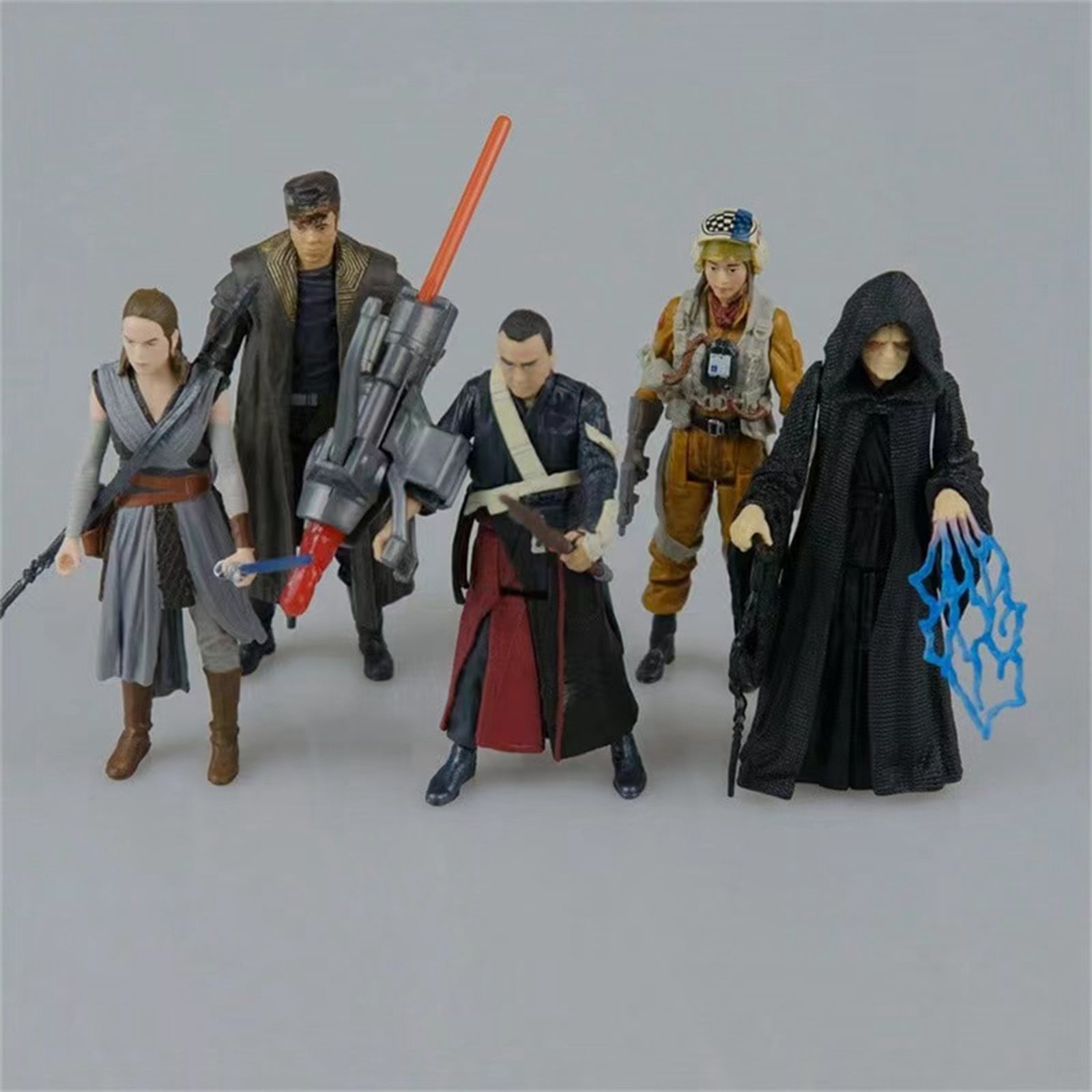 Jollyzo Star---Wars Series Collection Luke Skywalker Action Figures - 4 ...