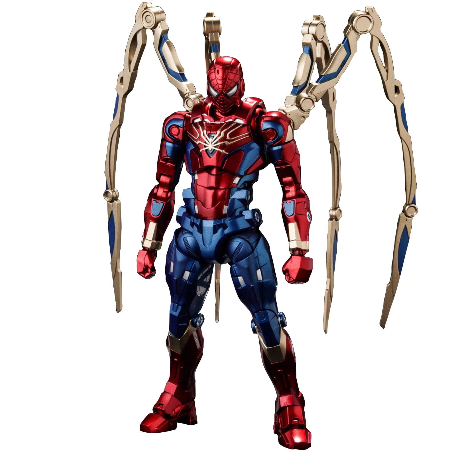 Jollyzo Superhero Spidermαn Action Figure - 7" Scale Action Figure with ...