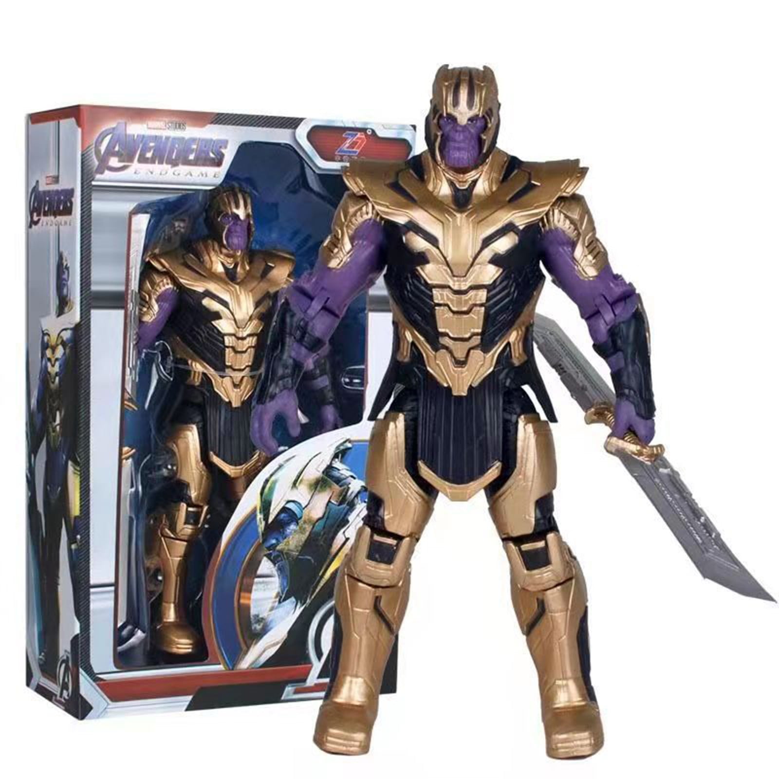 Jollyzo The Avenger Collectible Figure Full Set: 7-inch Simple ...