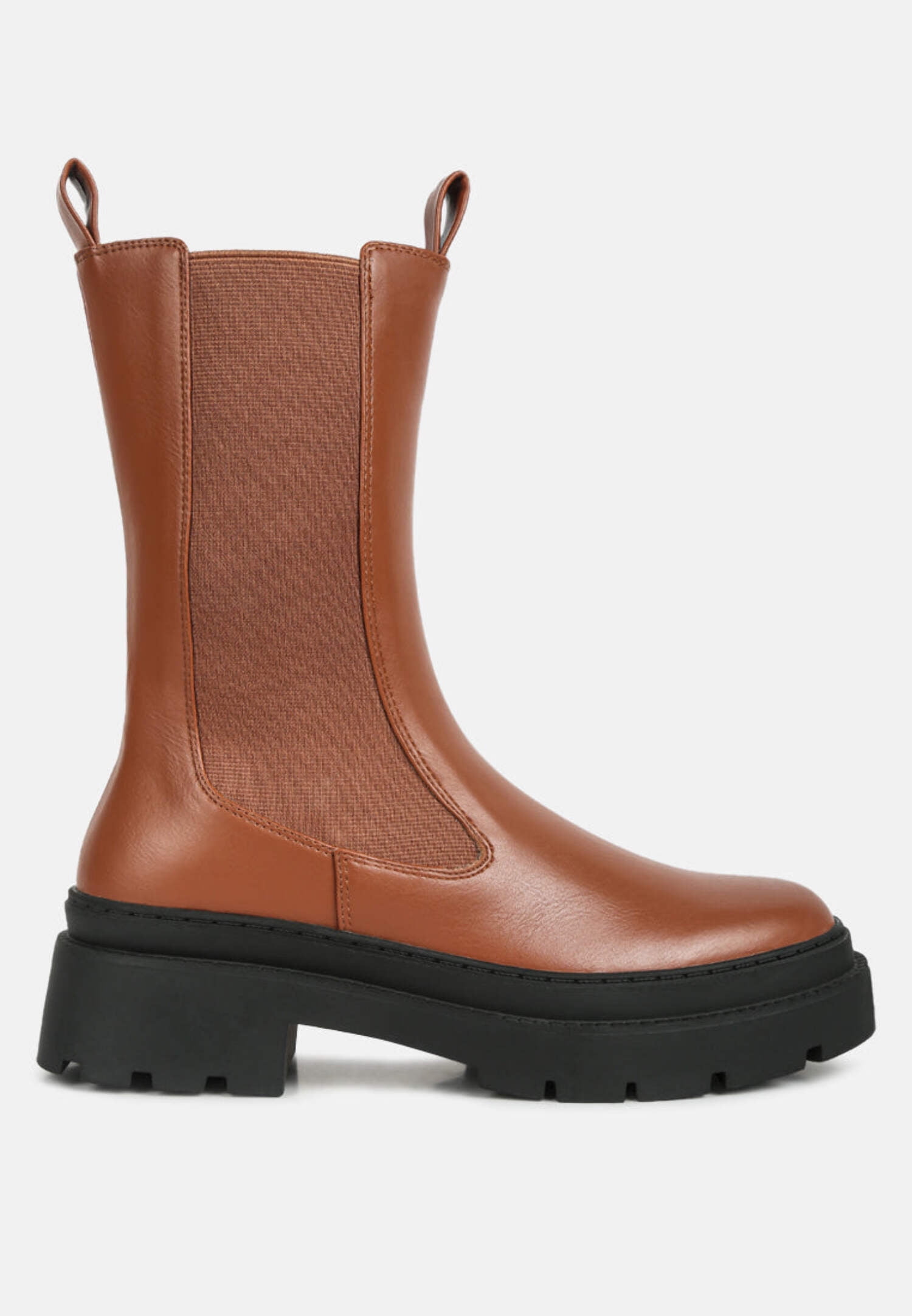 Jolt Elasticated Gussets Lug Sole Boots - Walmart.com