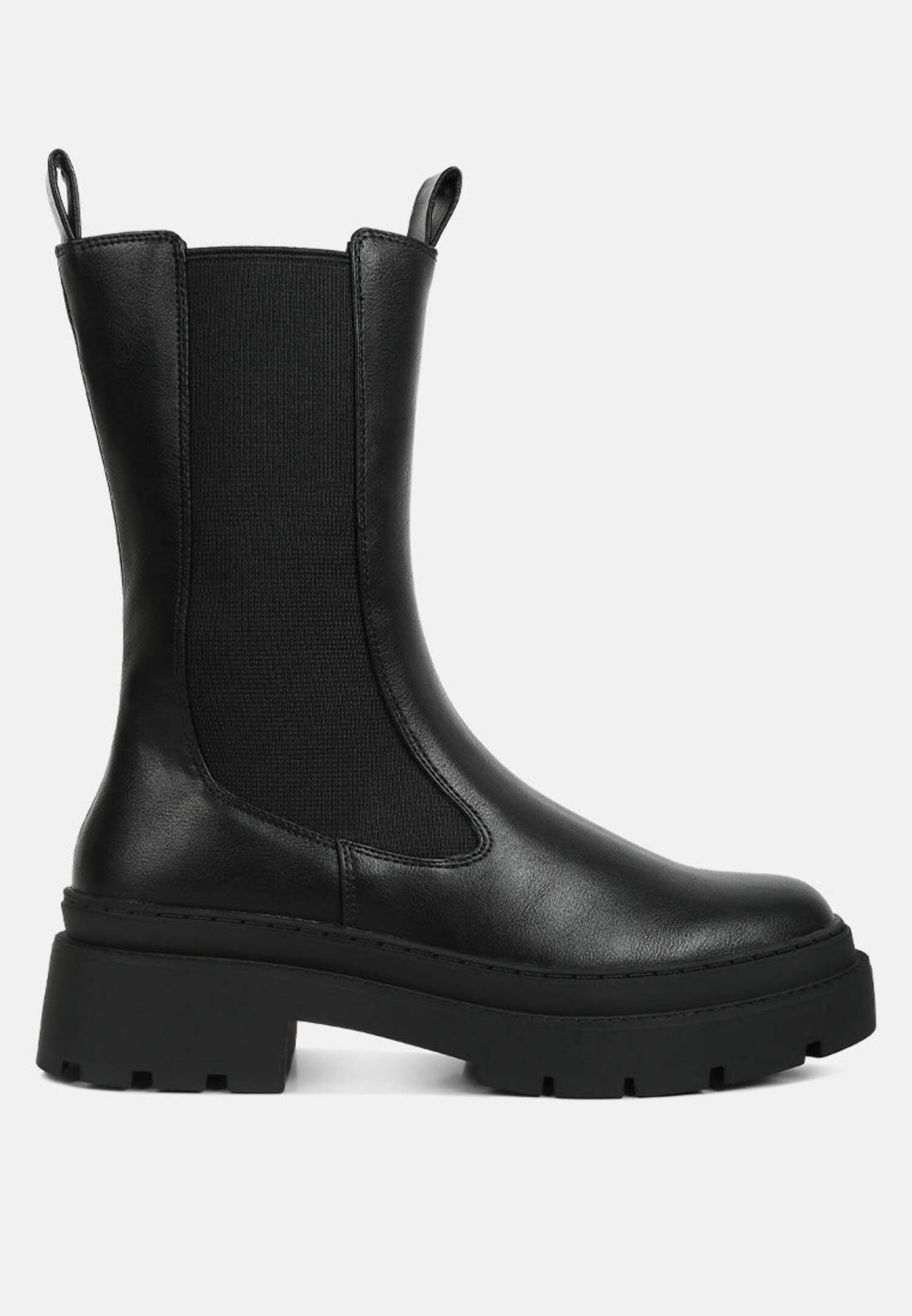 Jolt Elasticated Gussets Lug Sole Boots - Walmart.com