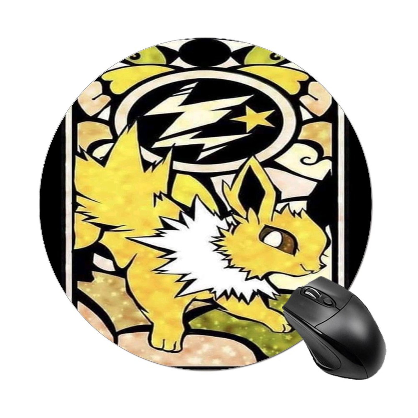 Jolteon Mouse Pad Anime for Office Desk Computer Desk Gaming Room ...