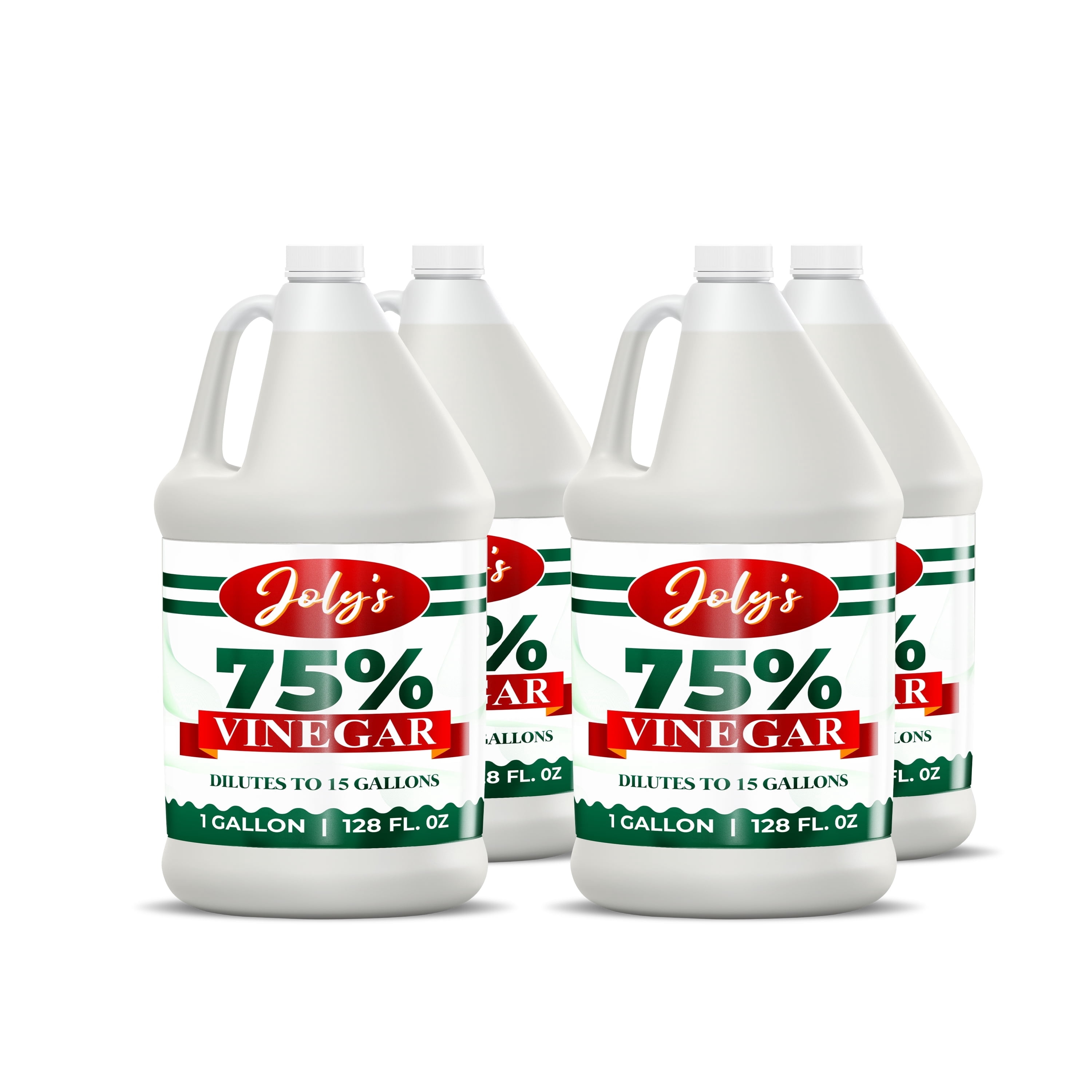 Joly's 75% Vinegar Extra Strong- 1 Gallon - Concentrated Acetic Acid ...