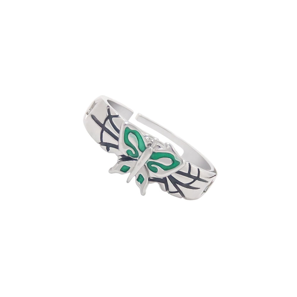 Jolyne Cujoh Butterfly Ring Adjustable Openning Cosplay Jewelry ...