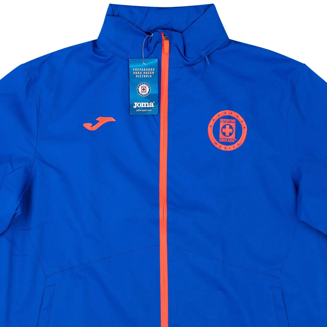 Joma Cruz Azul Raincoat Jacket 2021-2022- Royal (Authentic) - Walmart.com