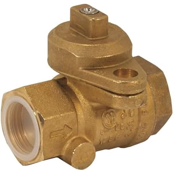 Jomar | 240-004B, 3/4", 175-LWN, Utility Gas Ball Valve, Full Port, 175 ...