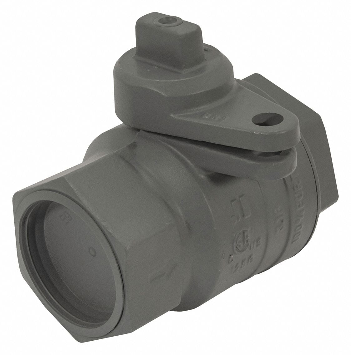 Jomar Valve Gas Ball Valve,Lock Wing,FNPT,2" 240-008P - Walmart.com