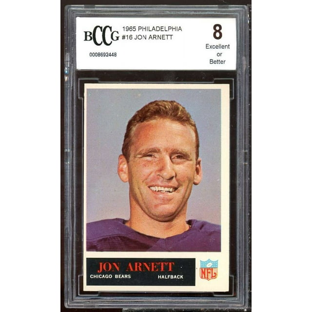 Jon Arnett Card 1965 Philadelphia #16 BGS BCCG 8 - Walmart.com