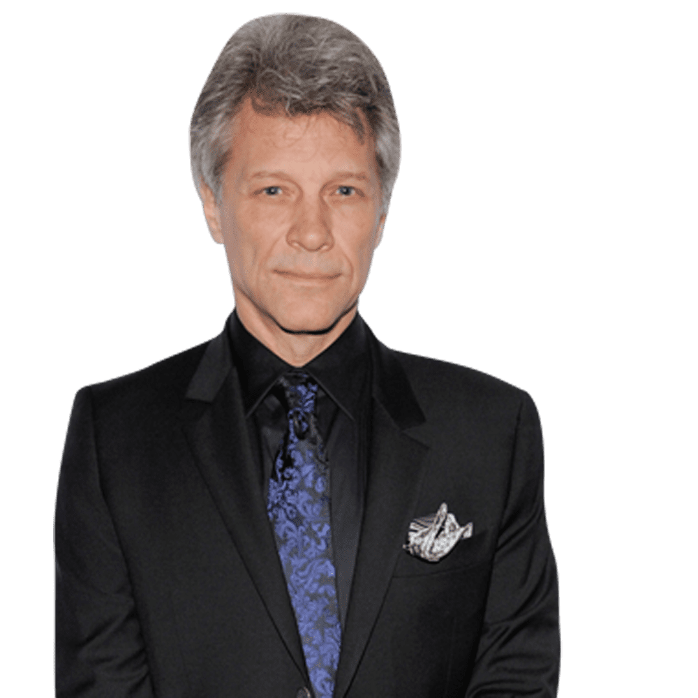Jon Bon Jovi (Tie) Half Body Buddy Cutout - Walmart.com