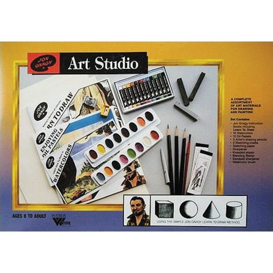 Jon Gnagy Art Studio Set - Walmart.com