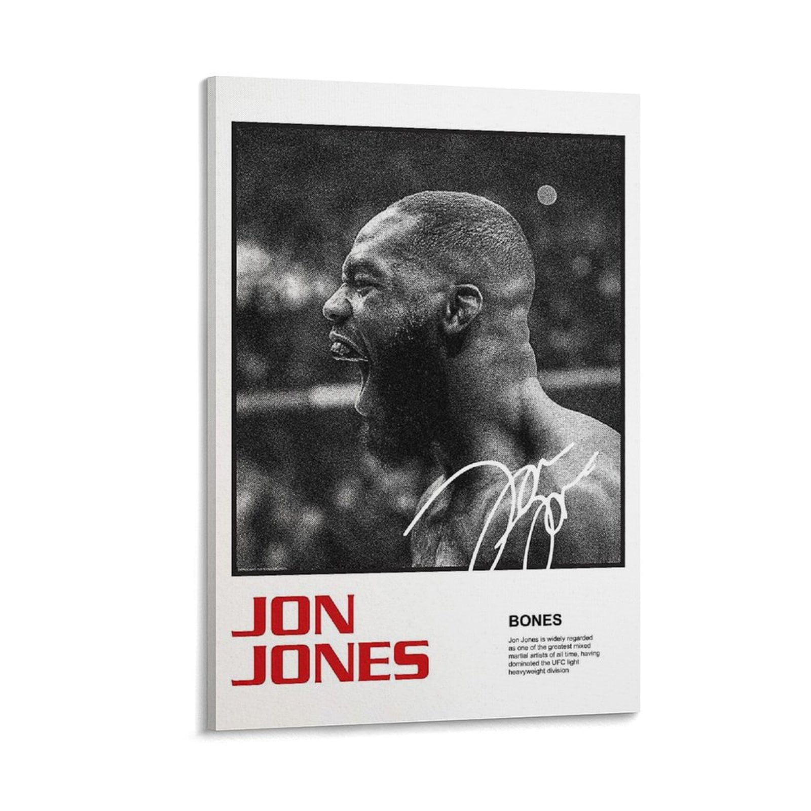 Jon Jones Poster 'Bones'Mixed Martial Arts Sports Posters (1) Posters ...