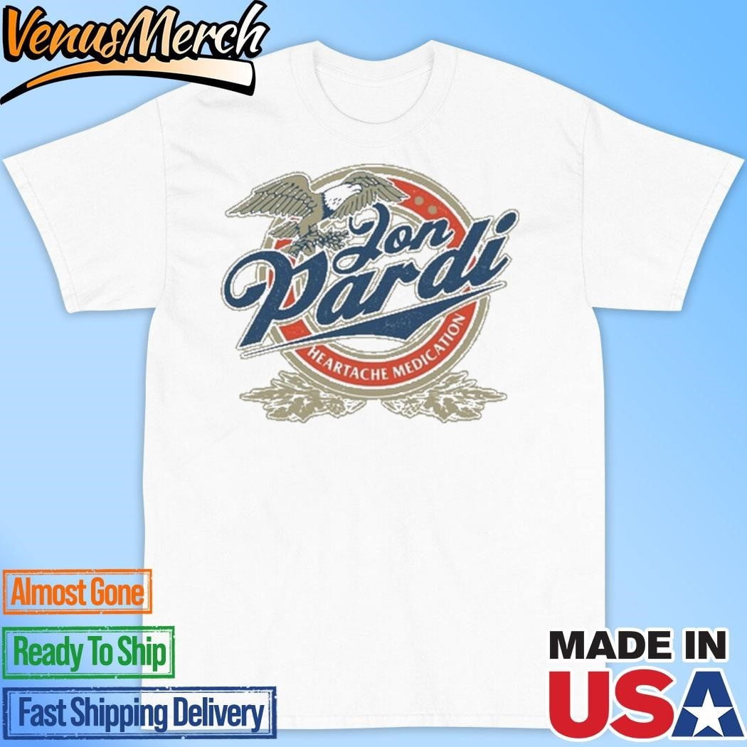 Jon Pardi Heartache Medication T-shirt - Walmart.com