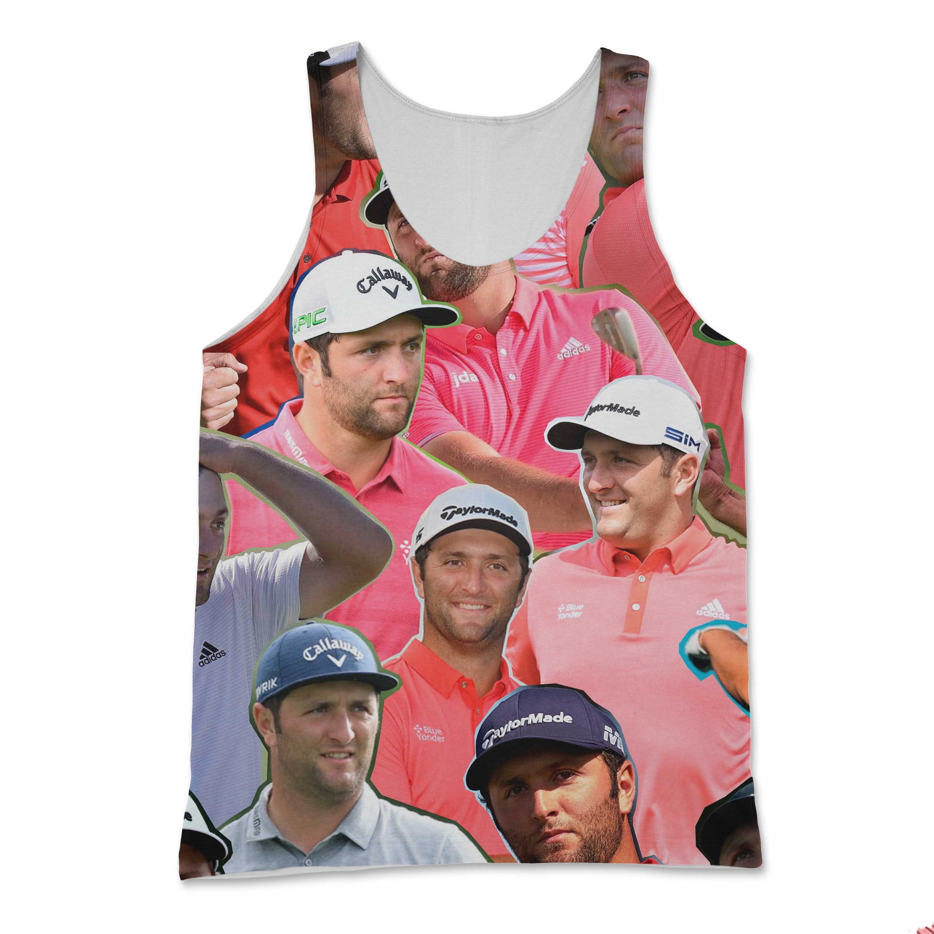 Jon Rahm Photo Collage Tank Top - Walmart.com