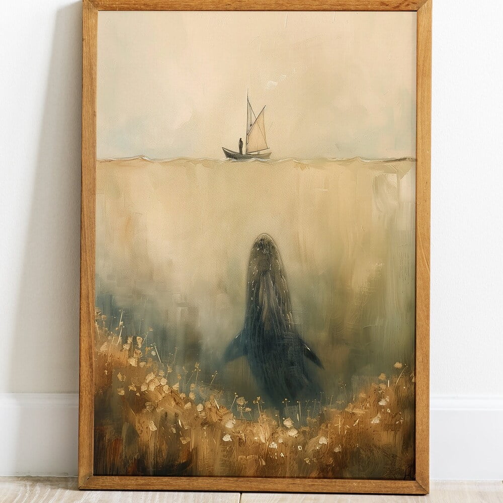 Jonah And The Whale , Jonah And The Big Fish Wall Art, Jesus Wall Art ...