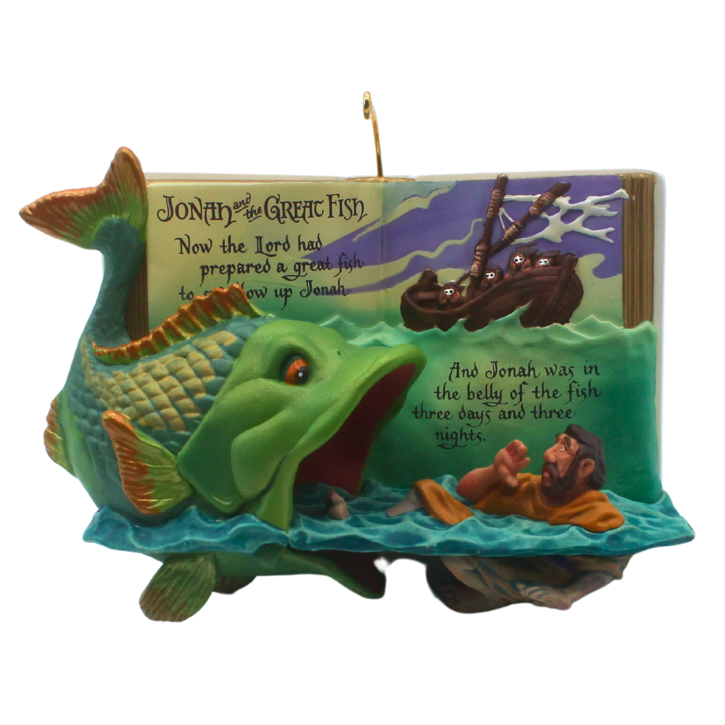 Jonah and the Great Fish 2000 Hallmark Keepsake Ornament - Walmart ...