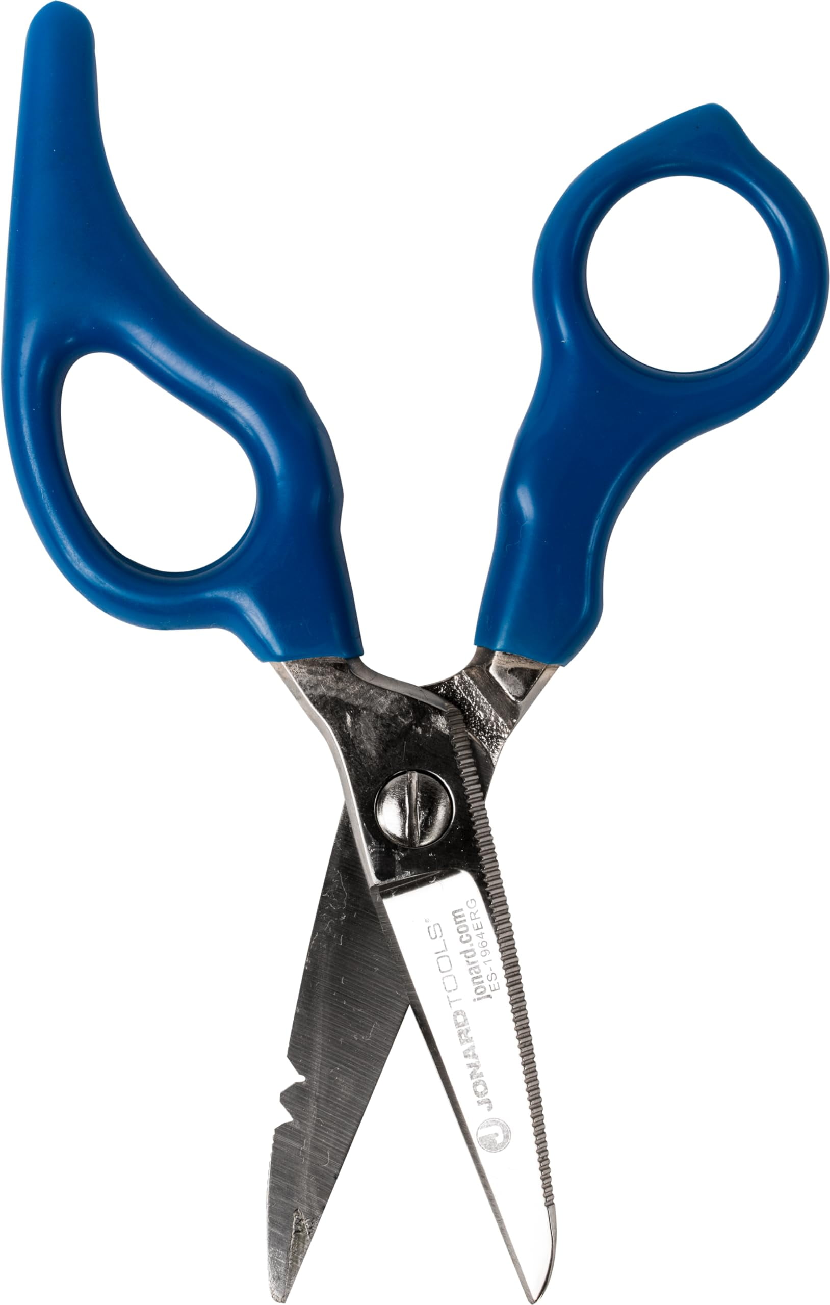 Jonard Tools ES-1964ERG Stainless Steel Electrician Scissors, For Heavy ...