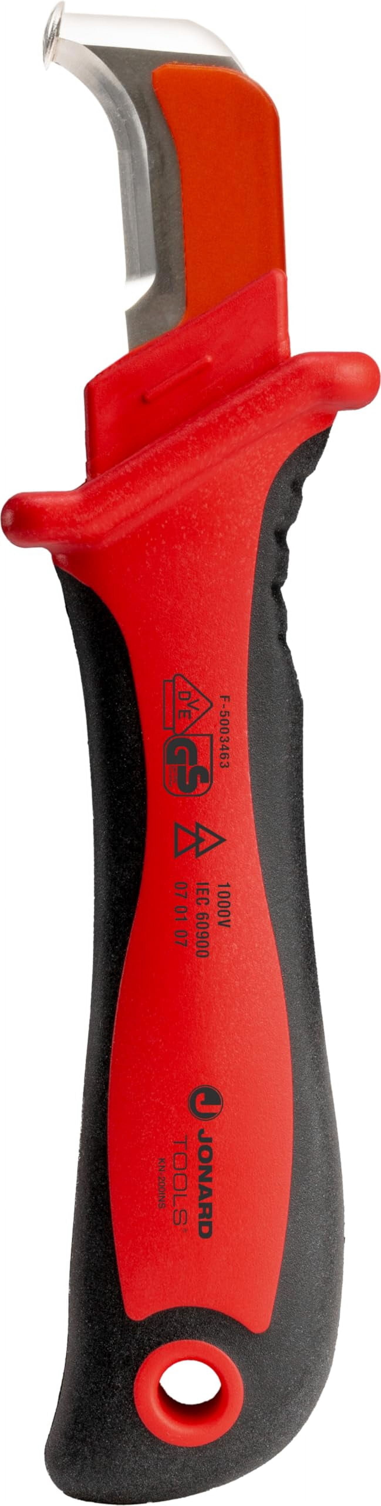 Jonard Tools KN-200INS 1000V Insulated Sheathing Knife for Cable & Duct ...