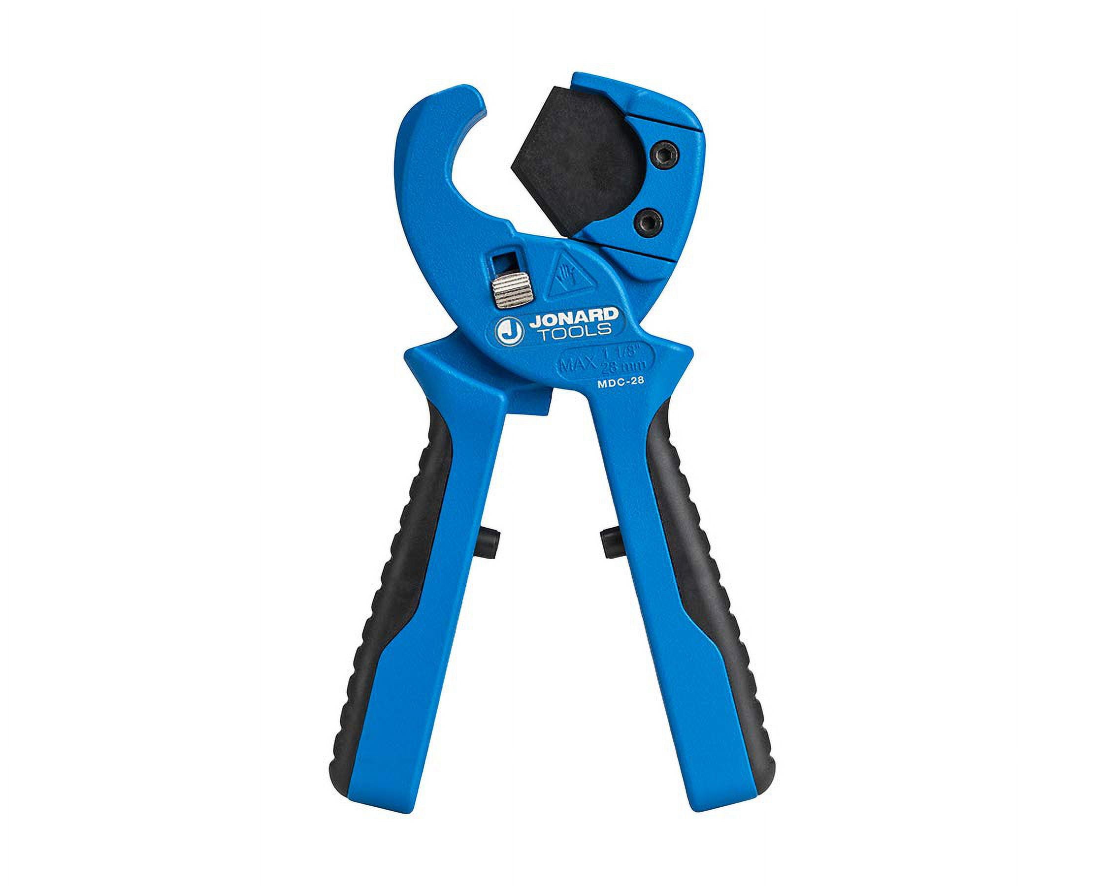 Jonard Tools MDC-28 Pipe and Tube Cutter for Plastic Tubes and Fiber ...