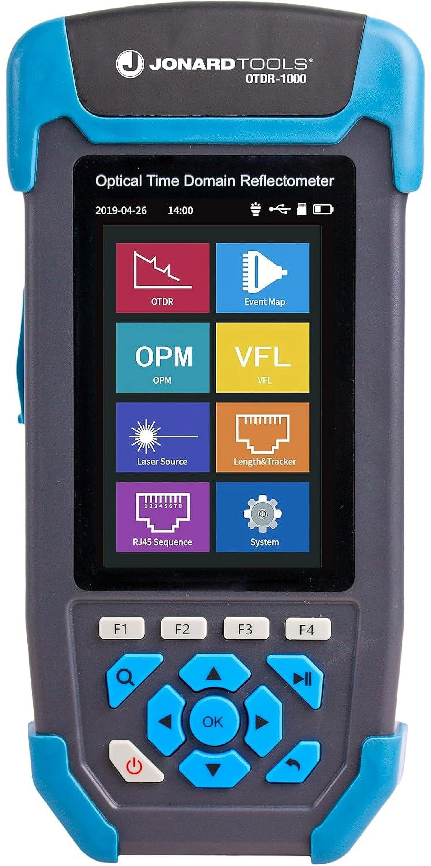 Jonard Tools OTDR-1000 OTDR Fiber Optic Reflectometer - Walmart.com