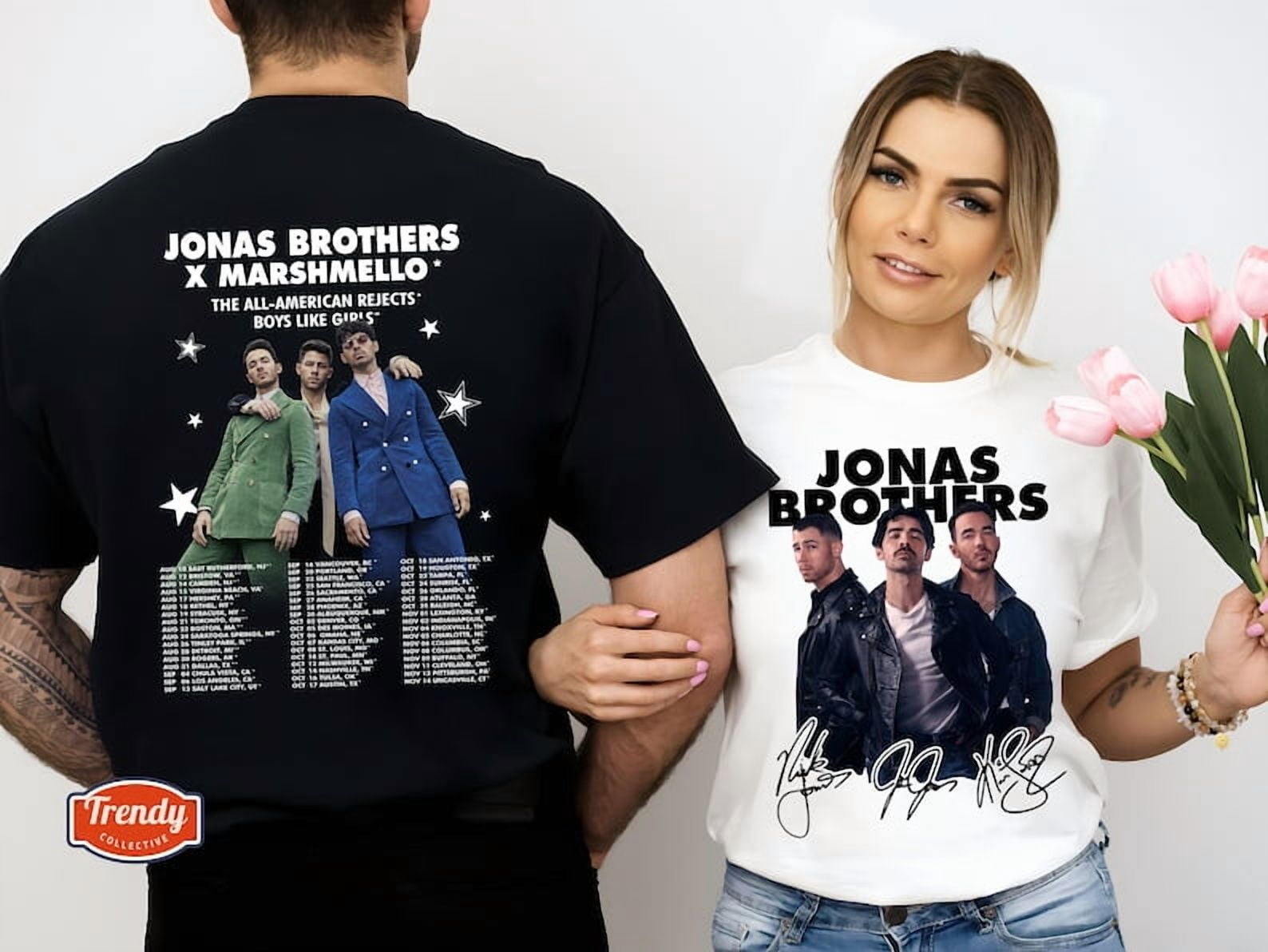 Jonas Bros 20th Anniversary Music Tour 2025 Shirt, Jonas Brother ...