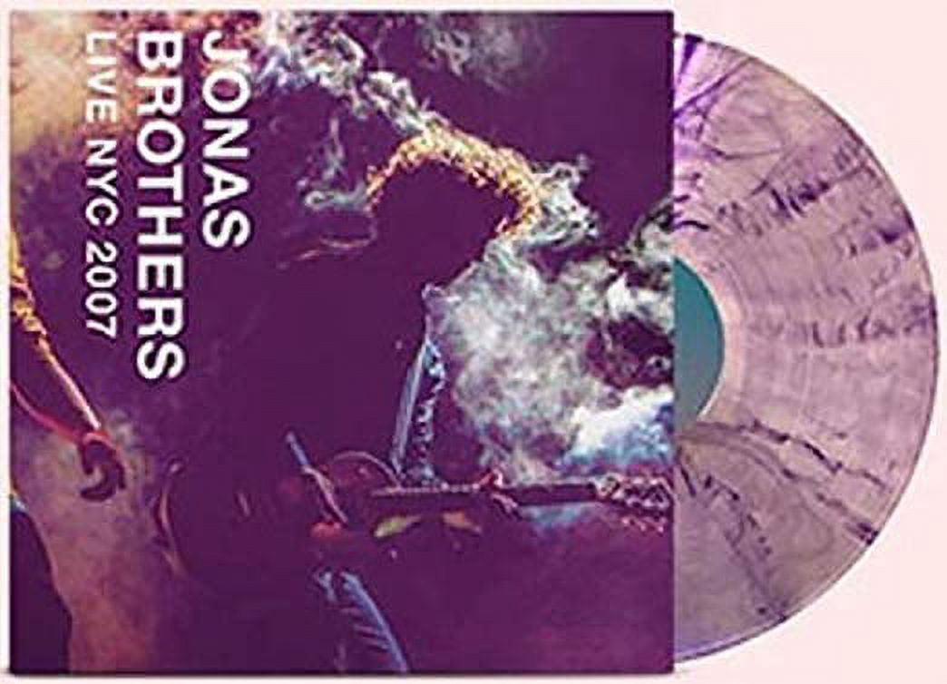 Jonas Brothers Live Nyc 2007 Exclusive Limited Edition Purple Spill