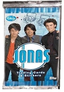 Jonas Brothers Trading Cards & Stickers (1 Pack) - Walmart.com