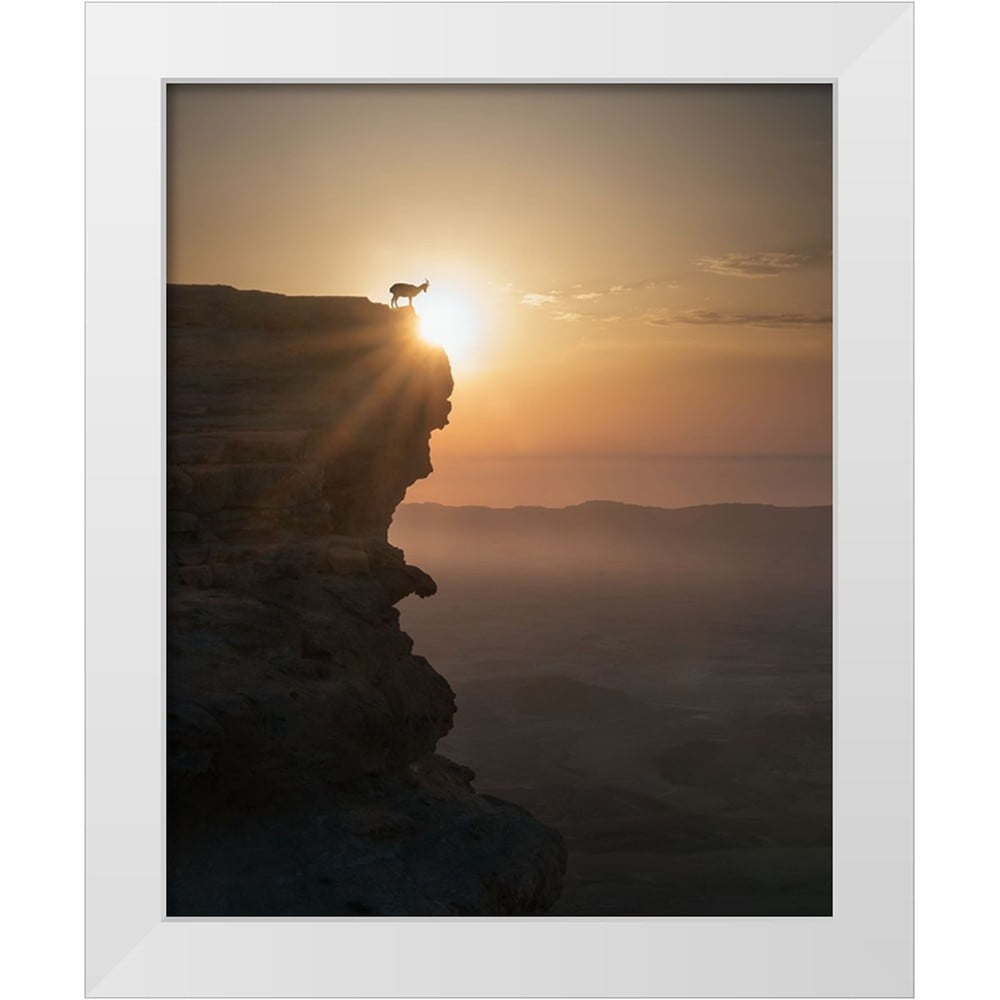 Jonas, Nadav 12x14 White Modern Wood Framed Museum Art Print Titled ...