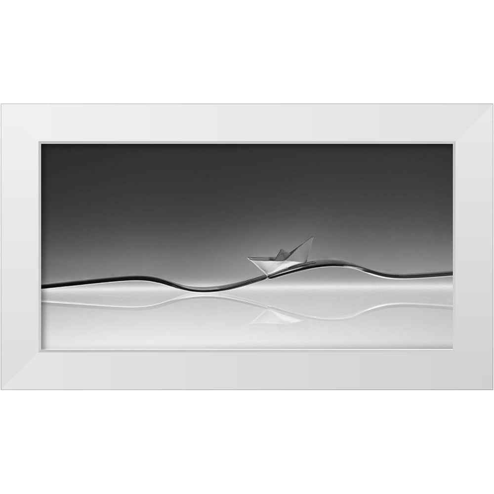 Jonas, Nadav 14x9 White Modern Wood Framed Museum Art Print Titled ...
